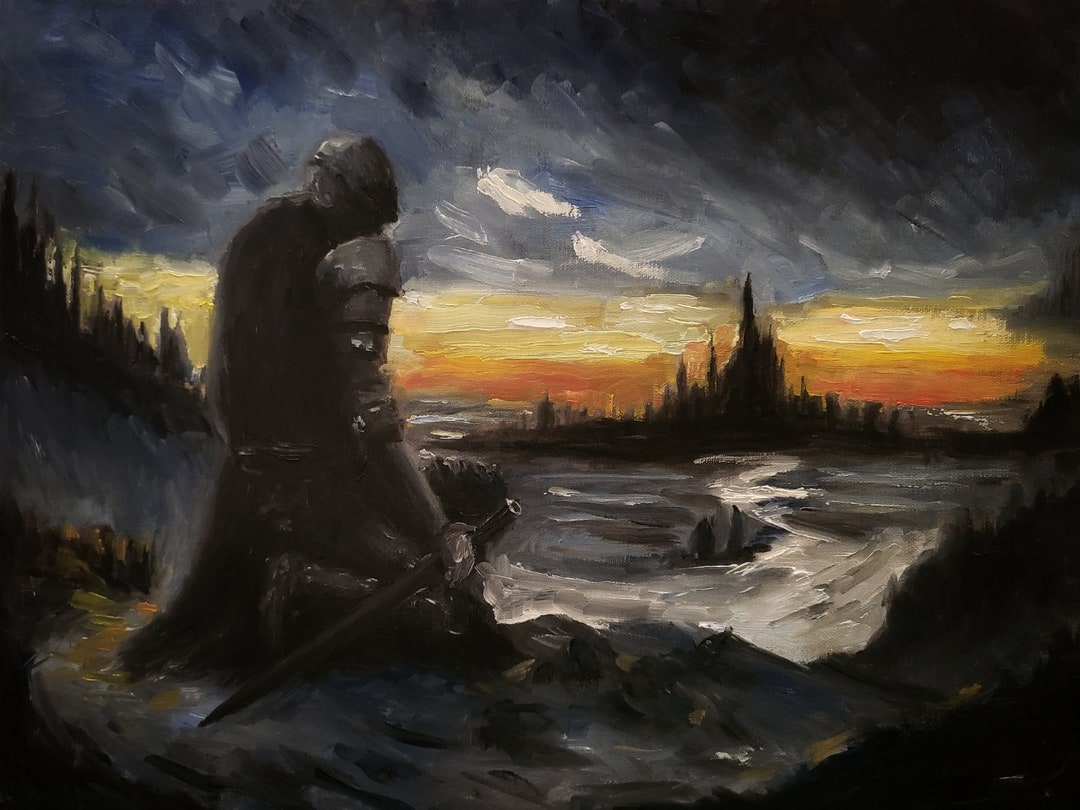 Tarnished - Original Oil Painting, Framed - Direct From Artist - Etsy