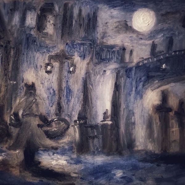Bloodborne Art Painting - Etsy