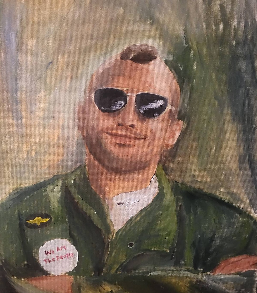 Travis Bickle Taxi Driver Original Artwork Direct From - Etsy