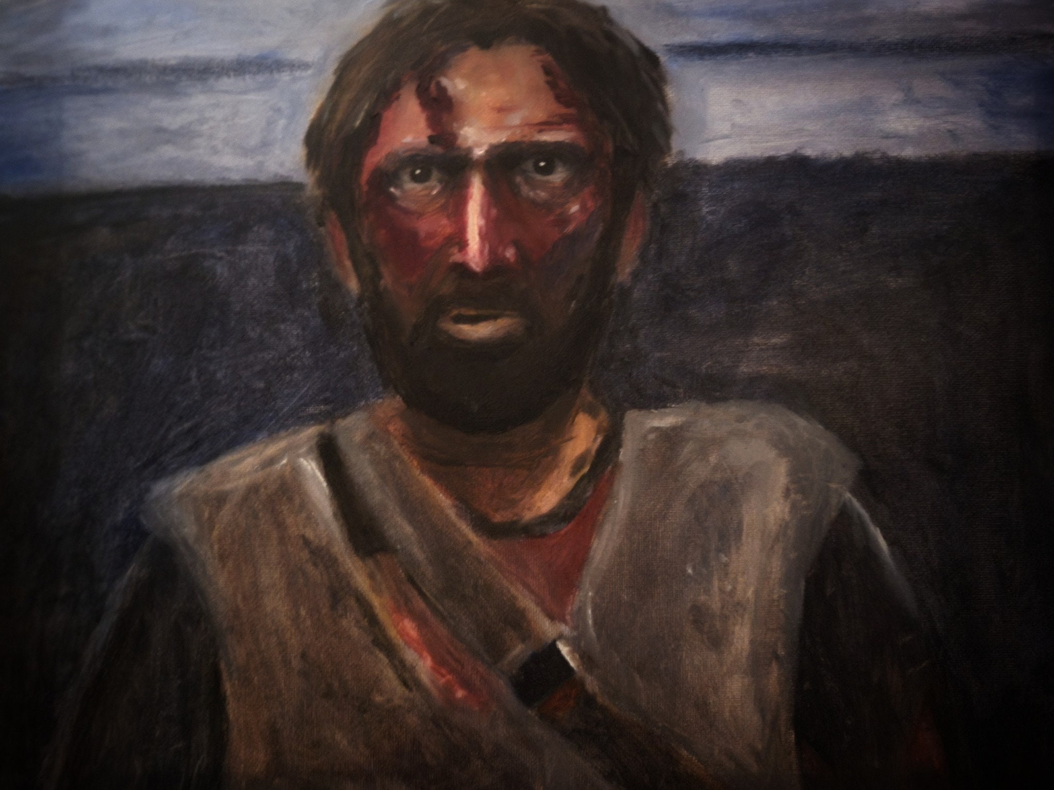 Red Miller, Nicolas Cage, Mandy - Original Artwork - Direct From Artist ...