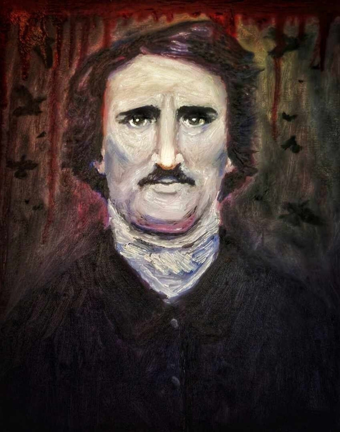 Poe - Original Artwork - Direct From Artist - Etsy