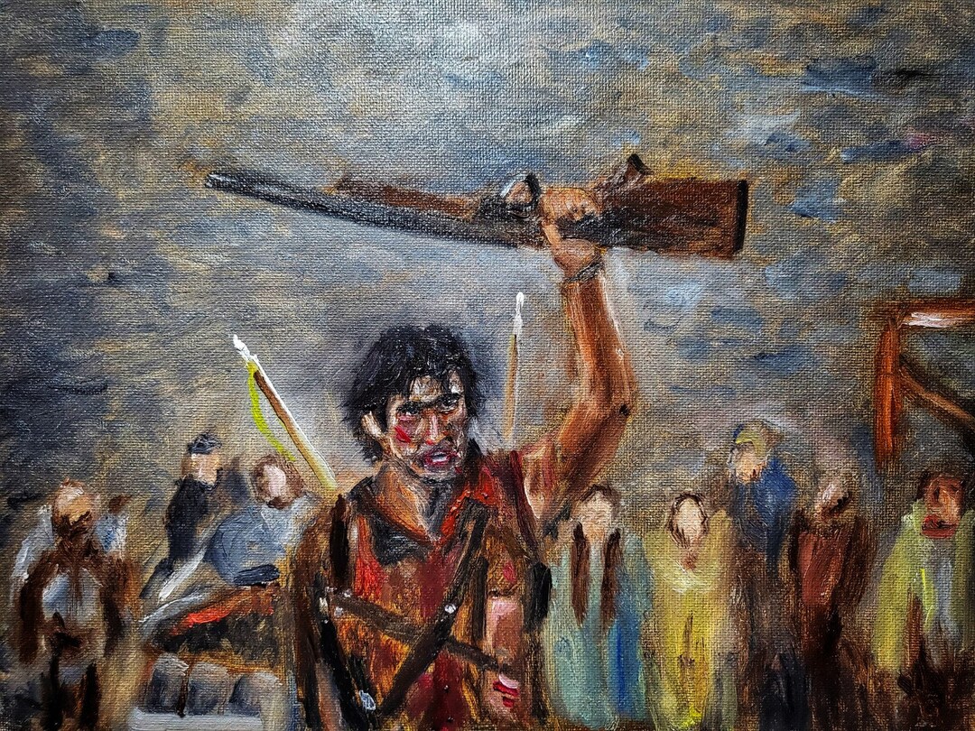 This is My Boomstick, Army of Darkness, Ash Willams - Original Artwork ...