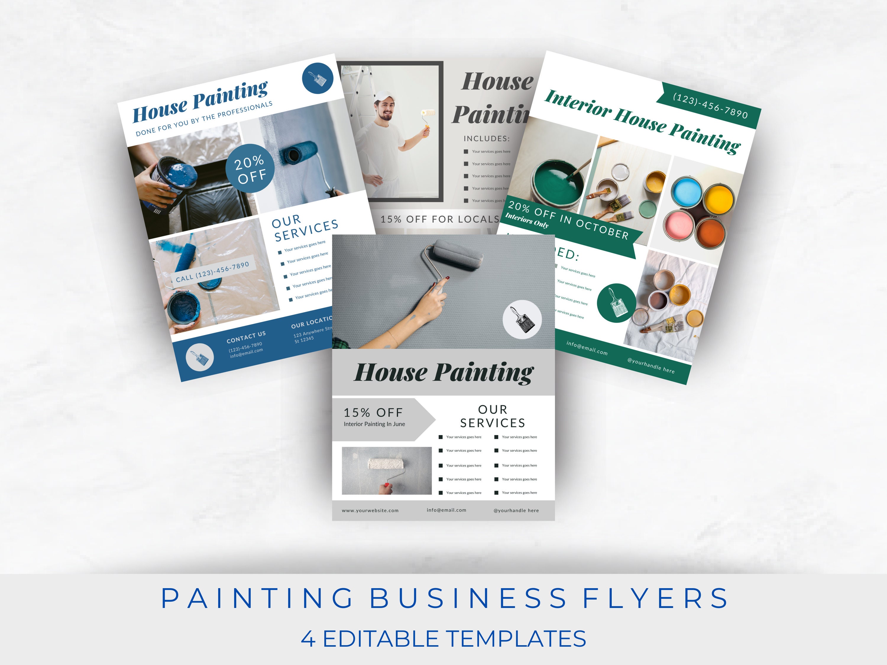 Interior Painting Sales Flyer