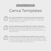 Male Instagram | Black Canva Template | Dark IG Template | Instant ...