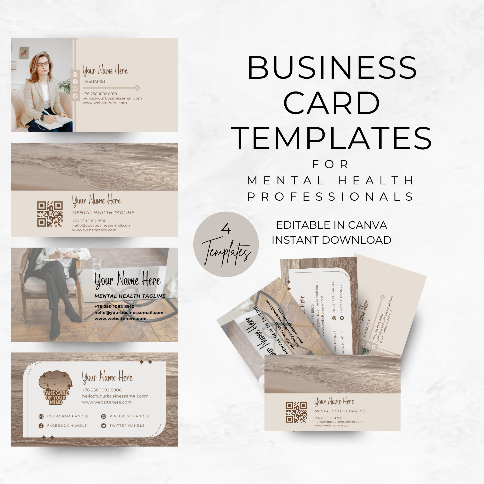 Psychiatric Business Cards