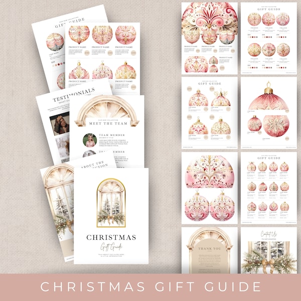 Gift Guide Template - 60+ Gift Ideas for 2025