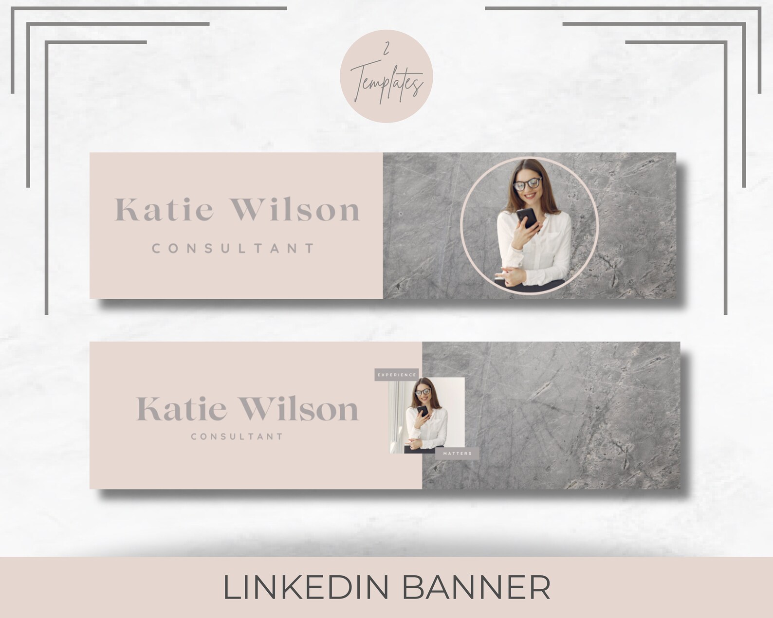 Linkedin Background Banner Template Editable Social Media Banner ...