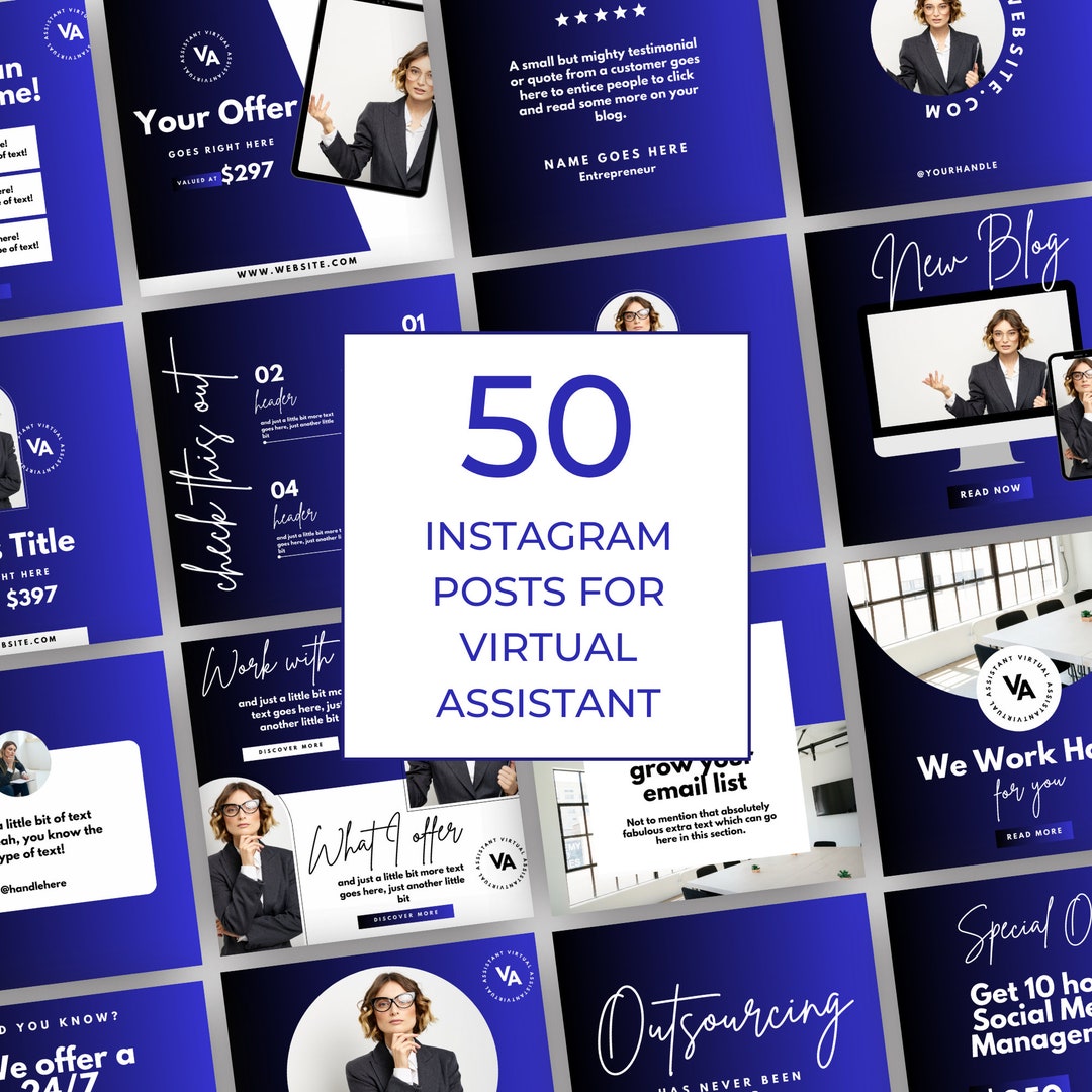 Virtual Assistant Instagram Post Ideas | Instagram Content | Instagram ...
