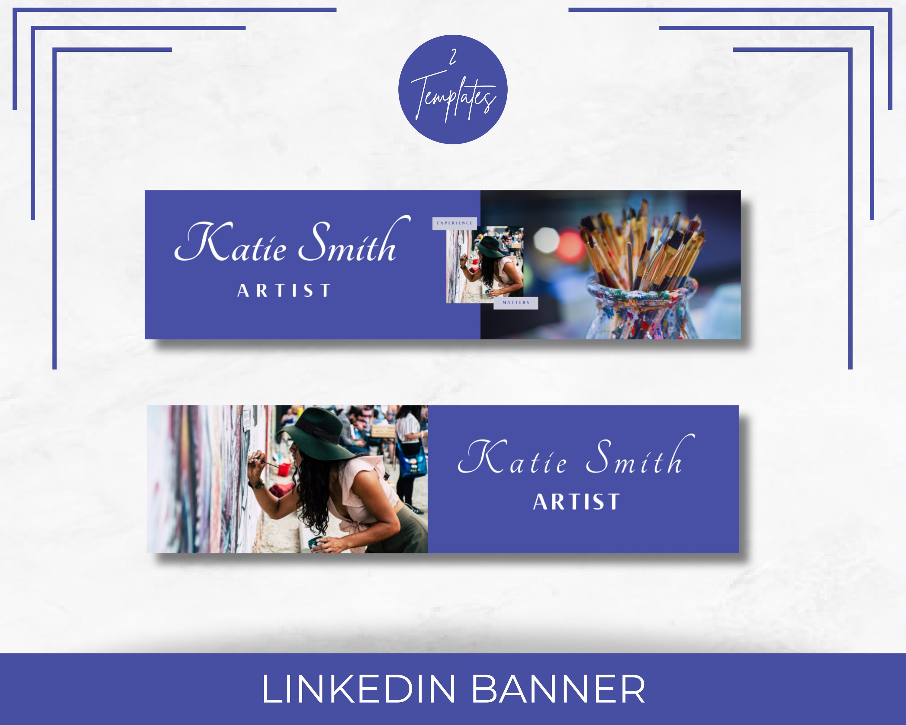 Linkedin Background Banner Template | Linkedin Banner | Canva Template ...