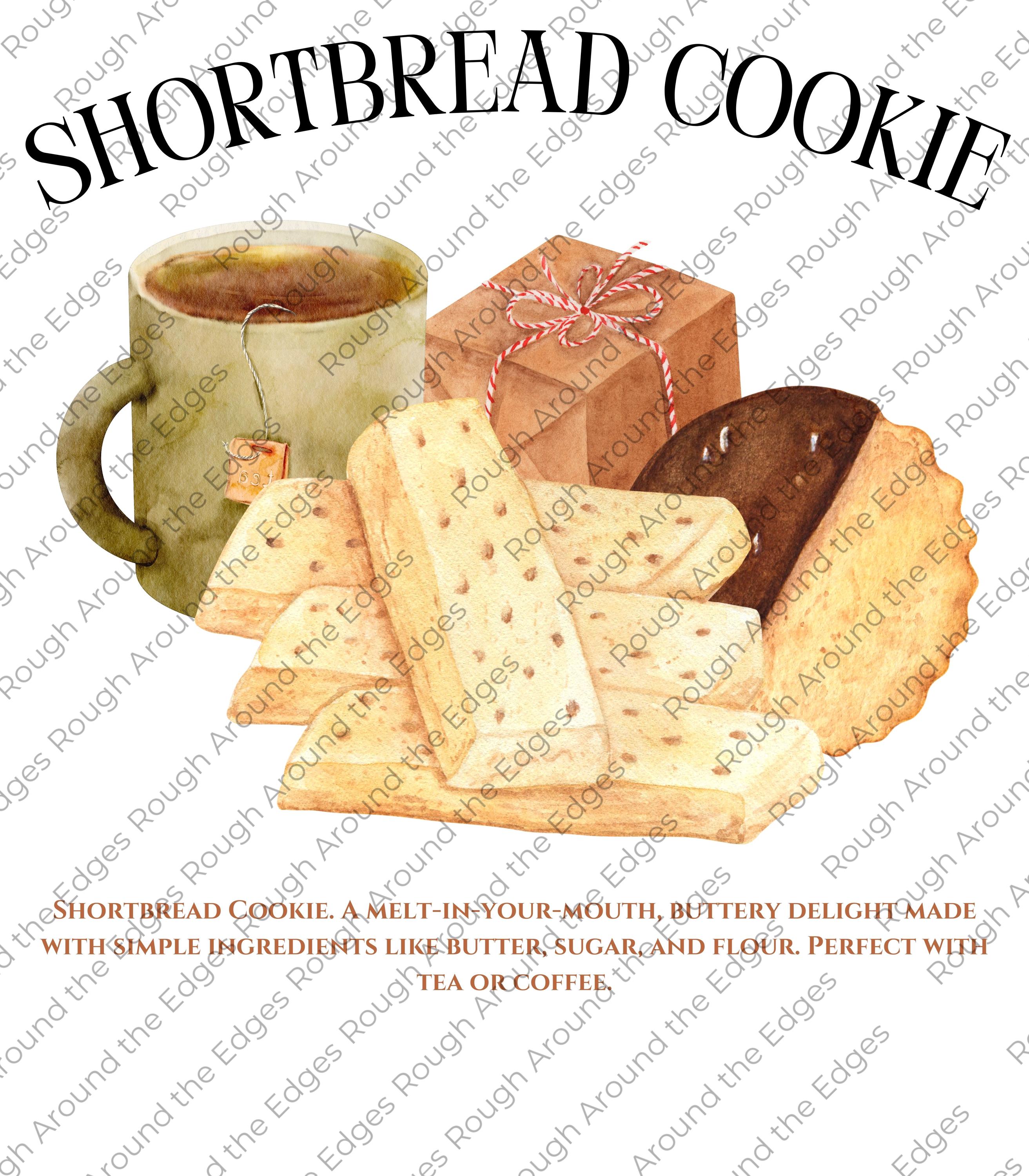 Shortbread Cookies PNG | Watercolor Illustration | Christmas Holiday ...