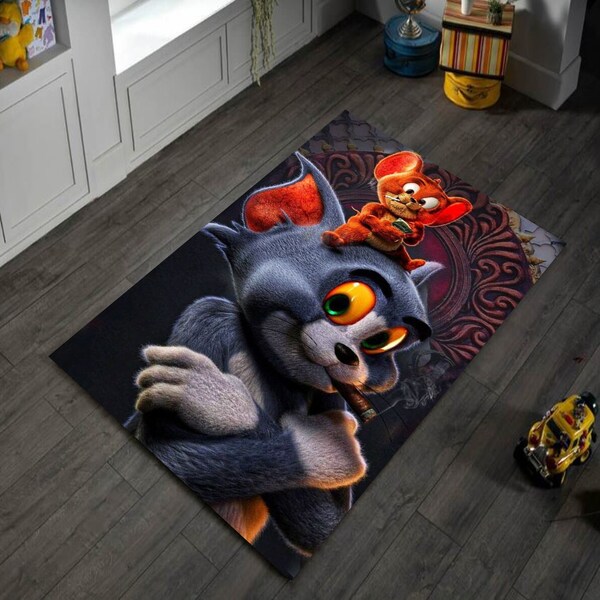 Tom an Jerry Rug - Etsy