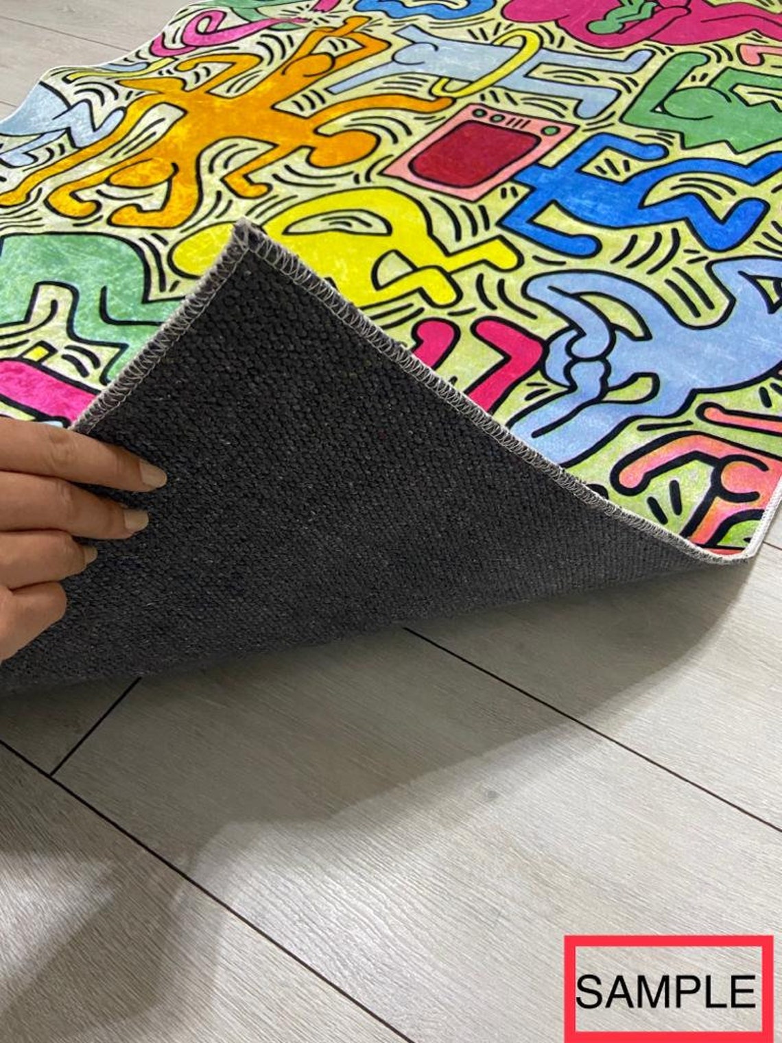 Strawberry Rug, Kitchen Rug, Dining Room Rug Modern Rug, Art Design Rug ...