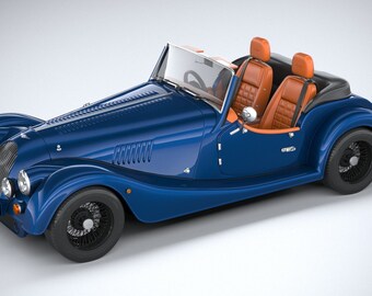 Car 3d Print Classic - Etsy