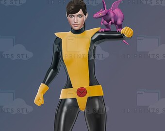Kitty Pryde Stl - Etsy