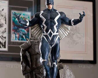 Black Figures Statue - Etsy