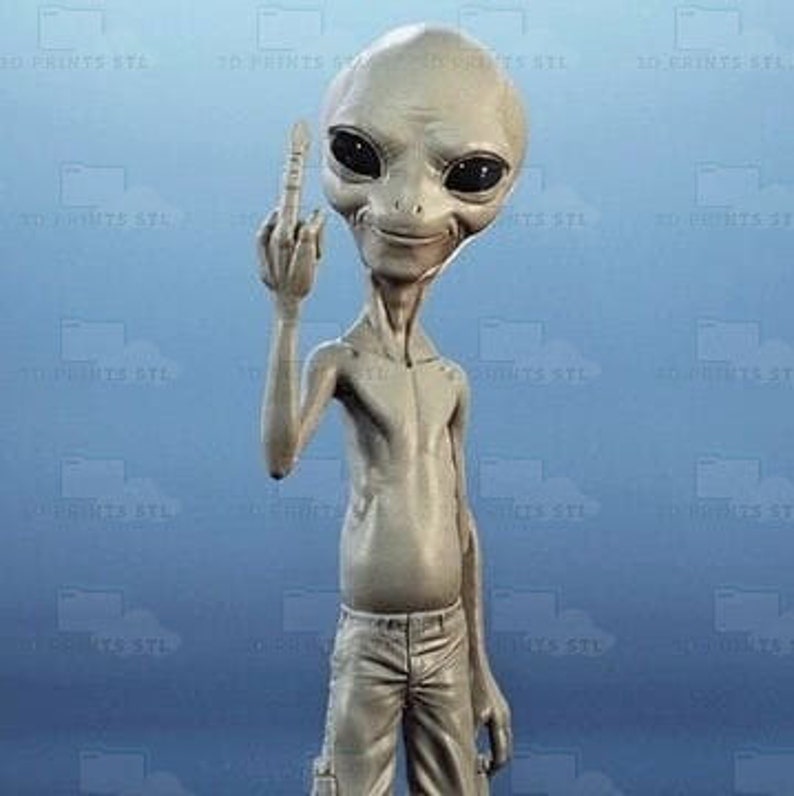 Paul the Alien 3D Digital Printing STL File Movie Character - Etsy