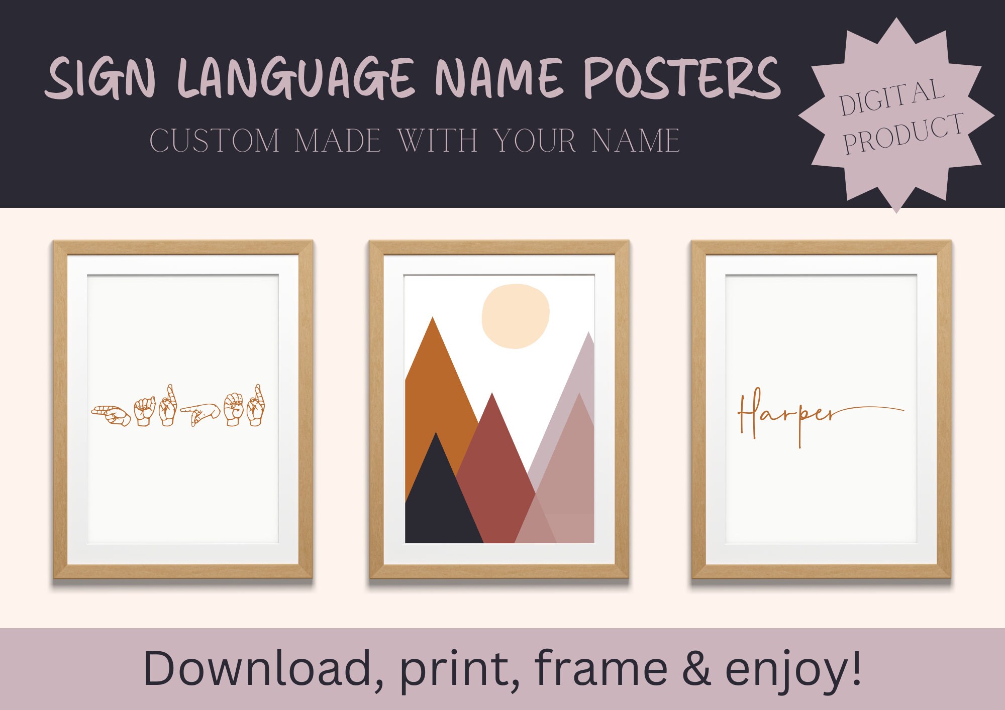 Sign Language Triangle