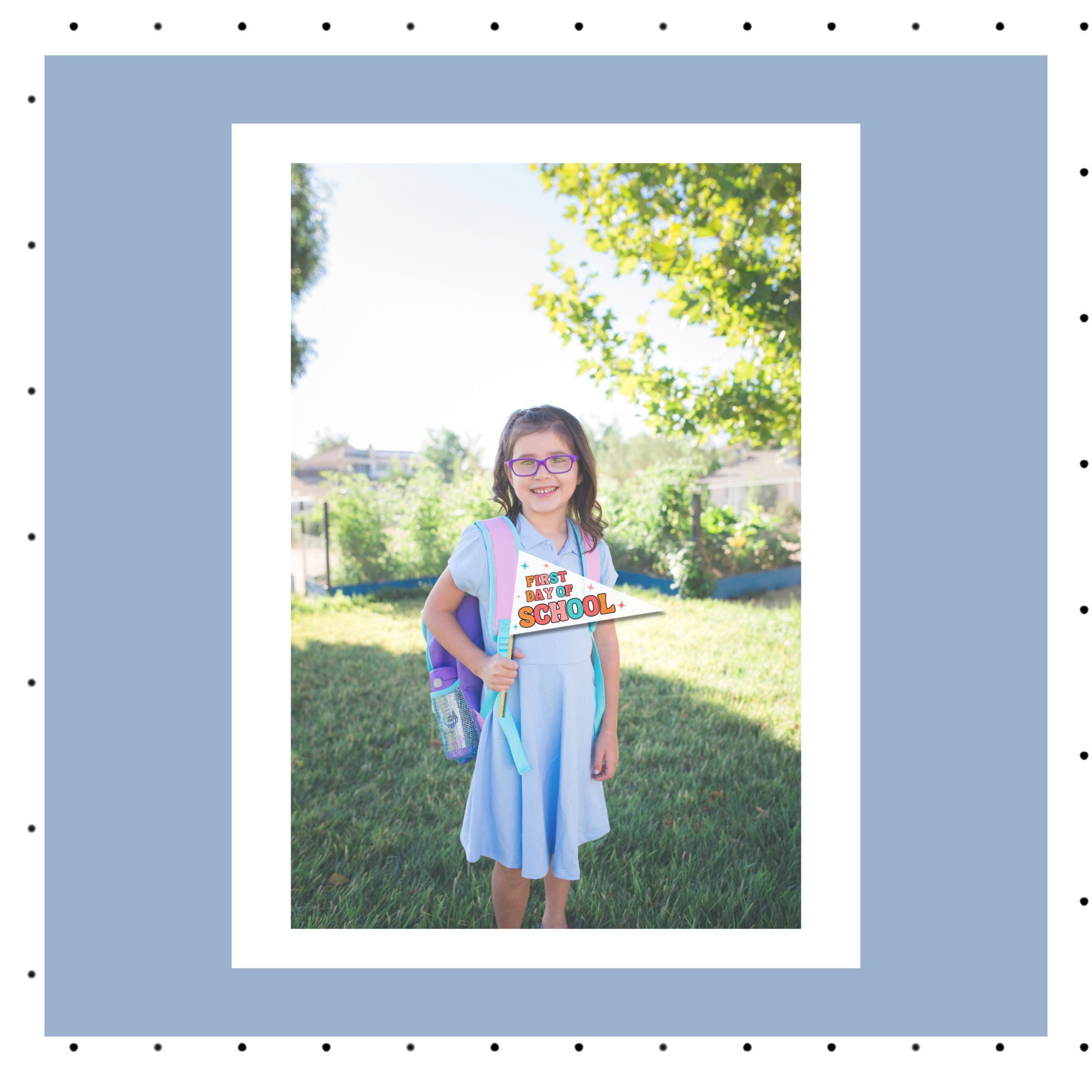 Printable First Day of School Flags Back to School First Day - Etsy