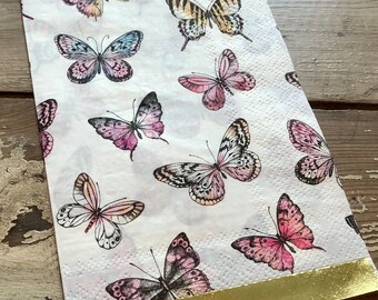 4 in the Garden Paper Napkins-decoupage Crafts - Etsy