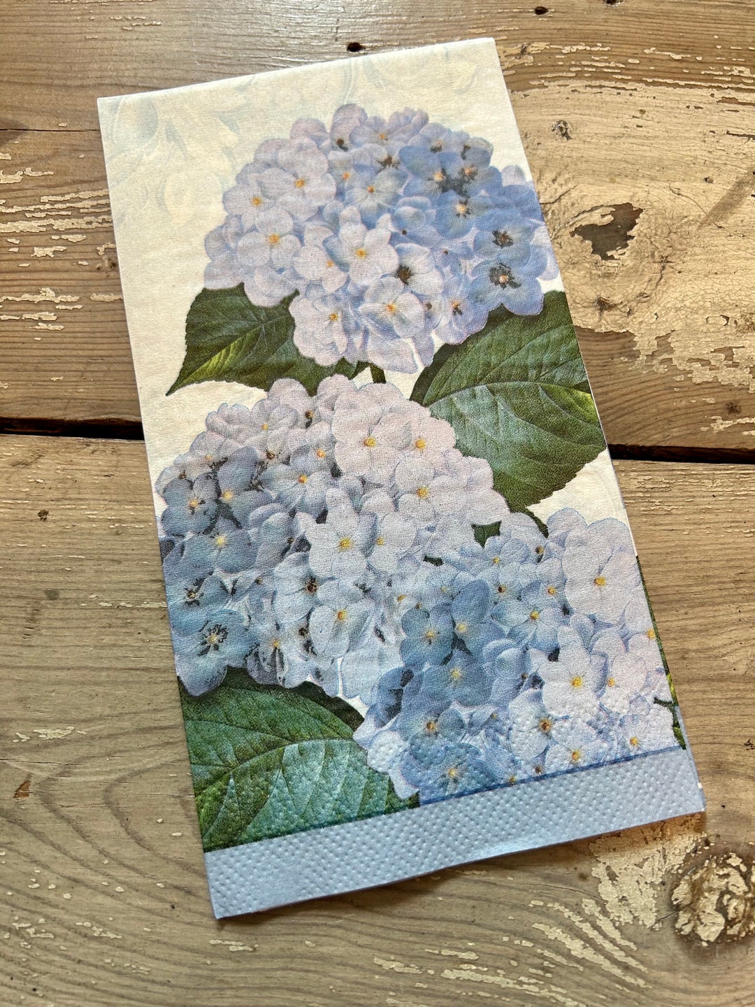 3 Hydrangea Paper Napkins-decoupage Crafts - Etsy