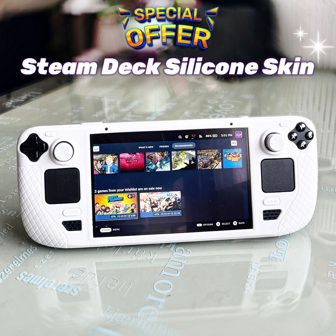 Clearance Sale, Steam Deck LCD 2022 Silicone Skin, Steam Deck ...
