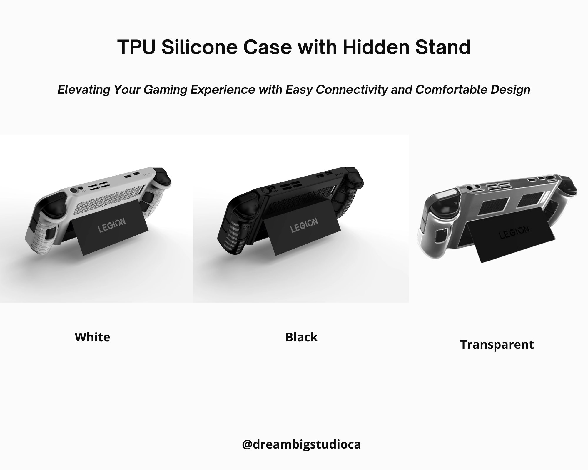 Lenovo Legion Go TPU Protective Case TPU Protective Back Cover for ...