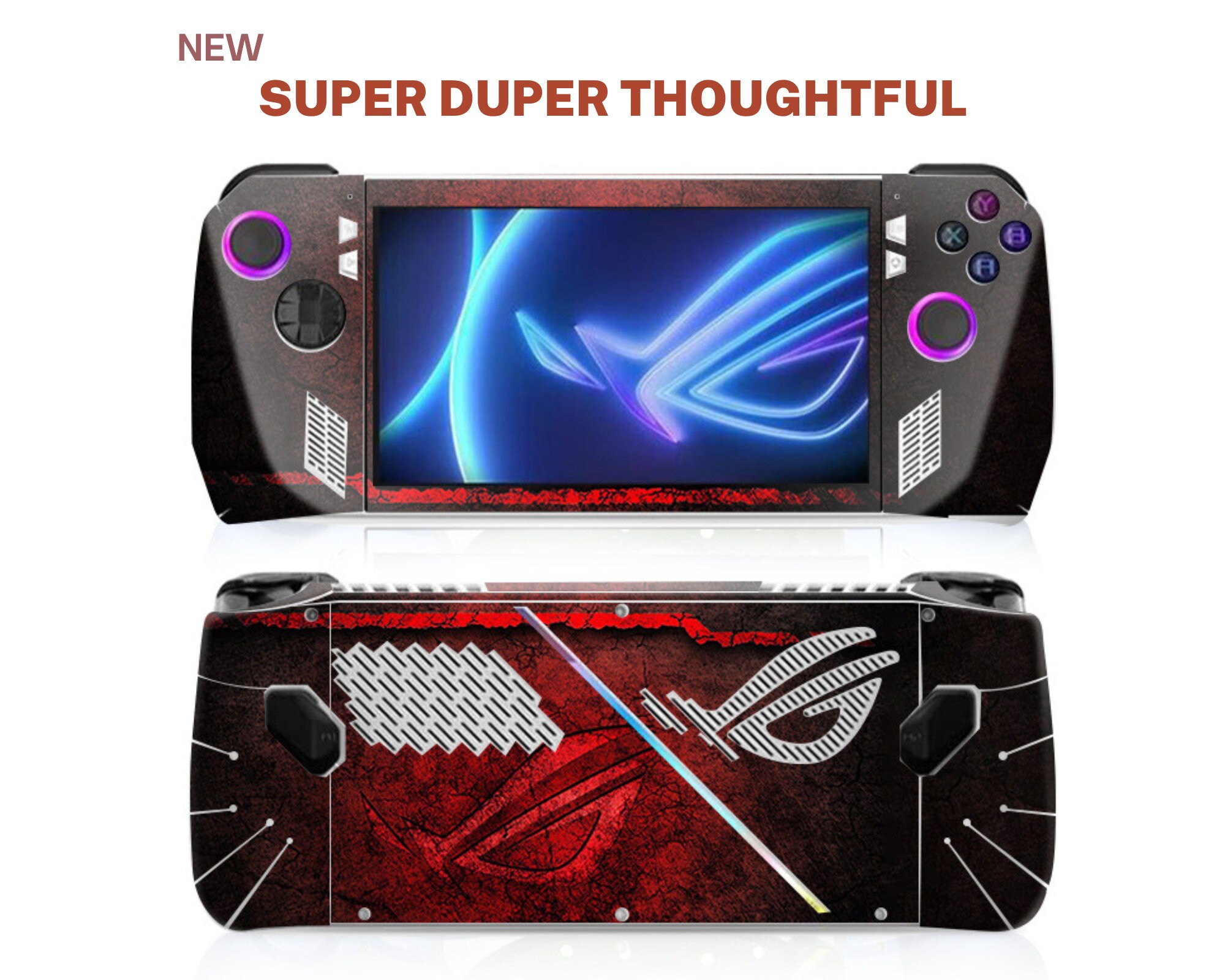 ROG Ally Skins Vinyl Sticker Set Premium Design, Protective Console ...