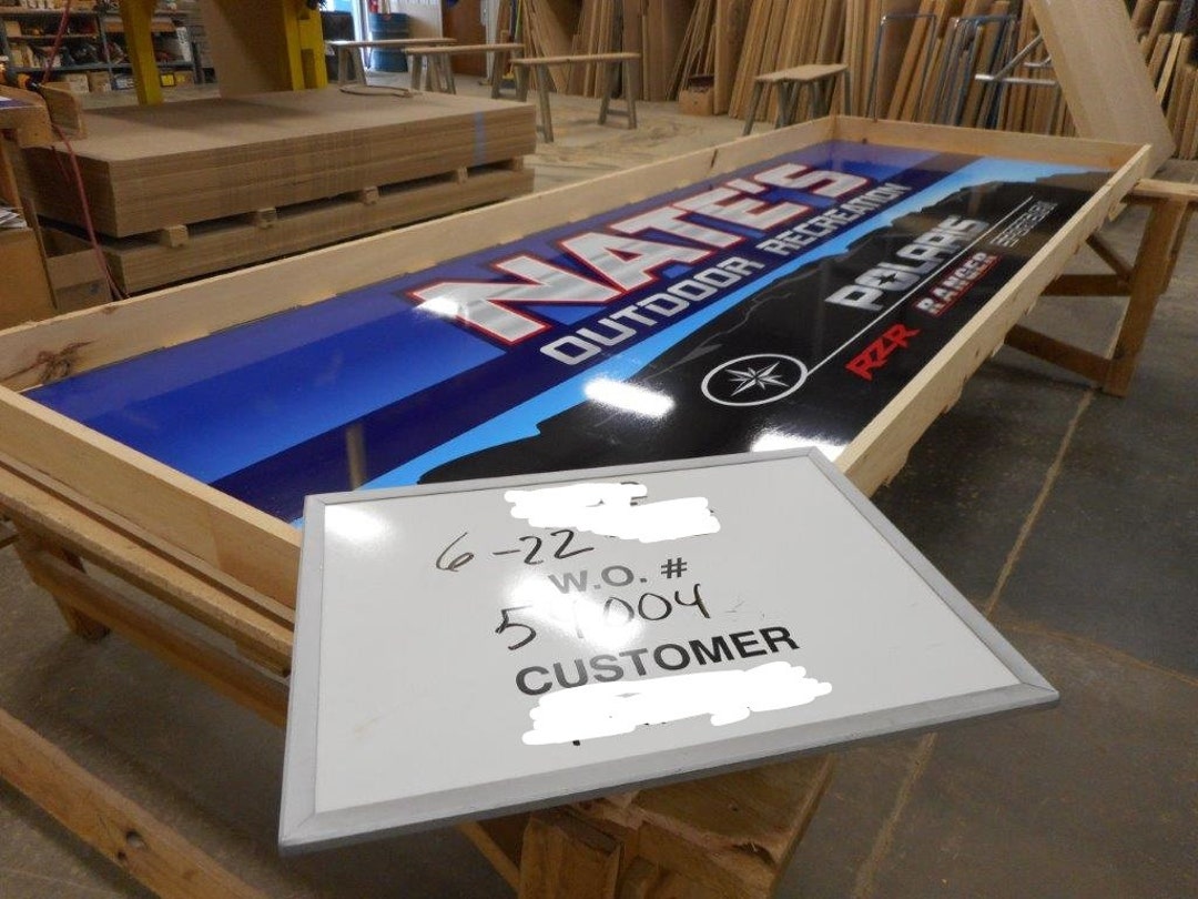 Single Piece | Lexan Panel | Sign Face Replacement | Lighted Box Sign ...