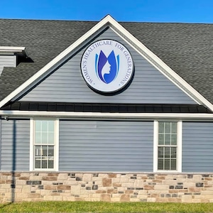 4' X 5' Large Outdoor Lighted Box Sign | LED Illuminated | Store Front ...