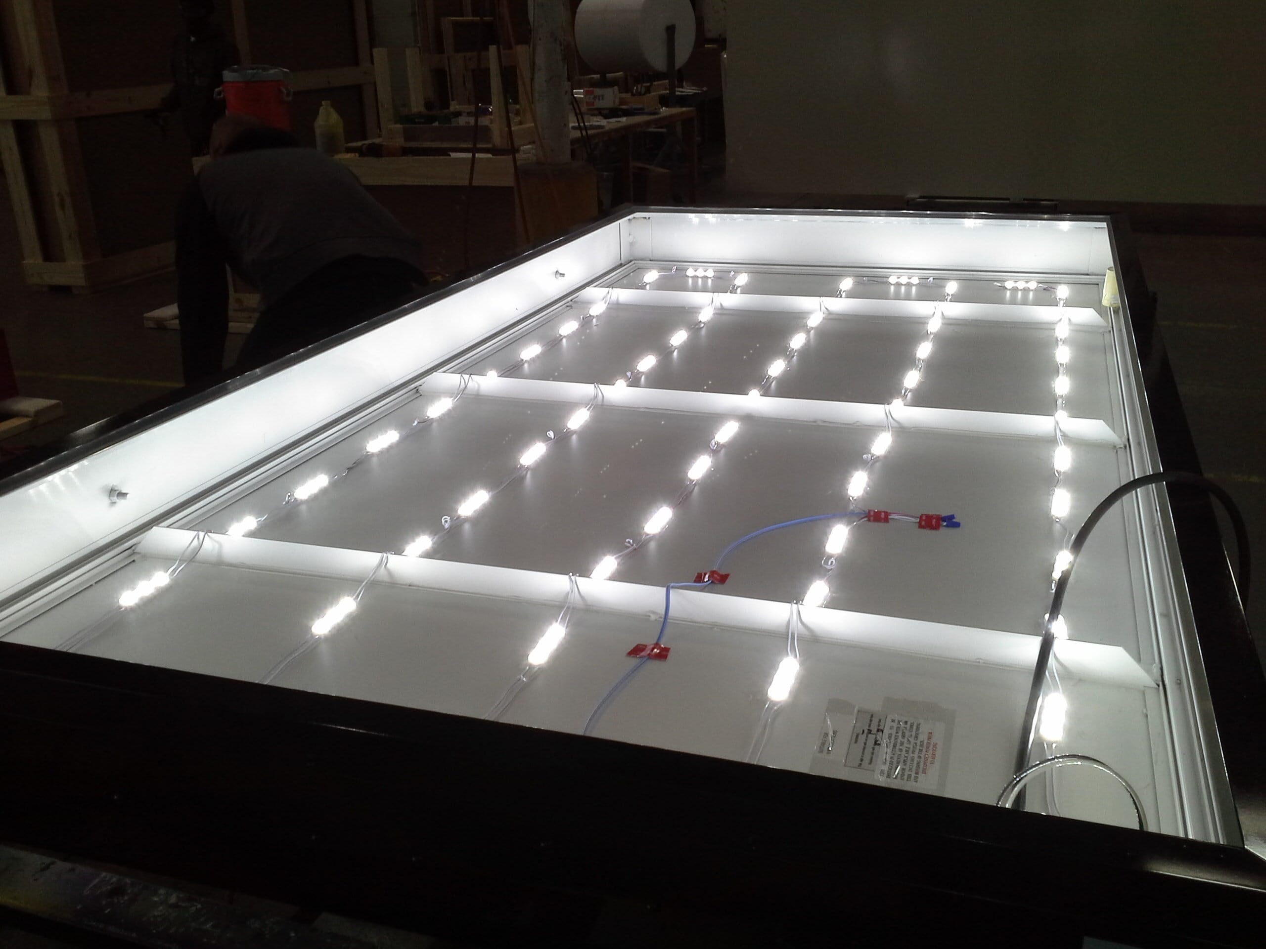 Custom LED Lighted Outdoor Business Sign | Illuminated | Store Front ...