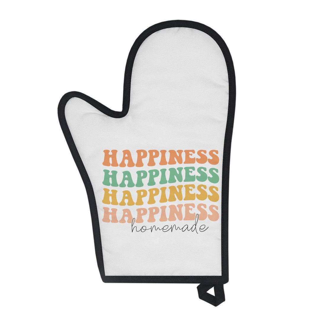 Homemade Happiness Oven Glove Cute Kitchen Accessories - Etsy