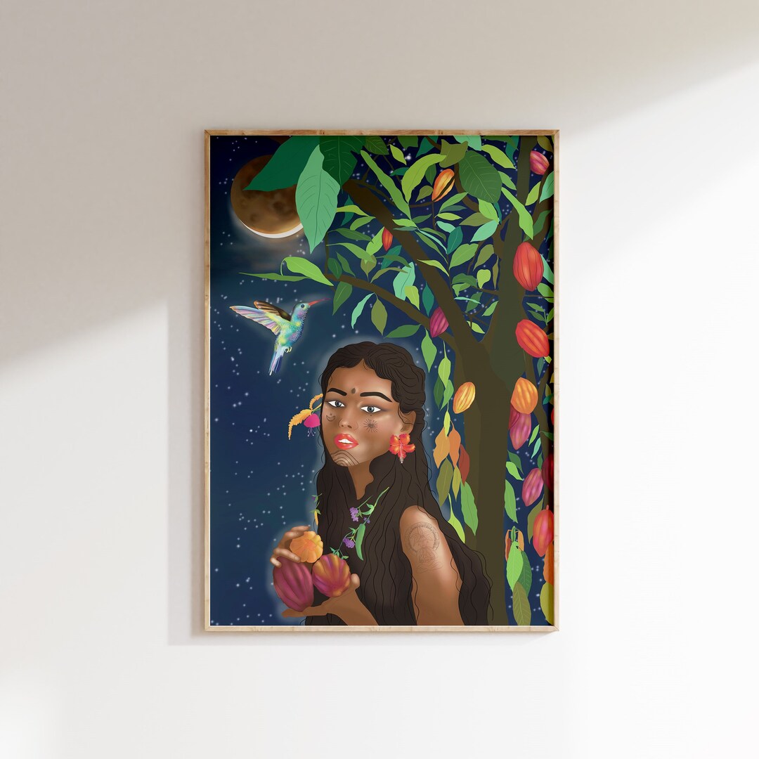 Kakaw Poster A4 Format 21x29.7 Cm Eco-responsible Paper - Etsy