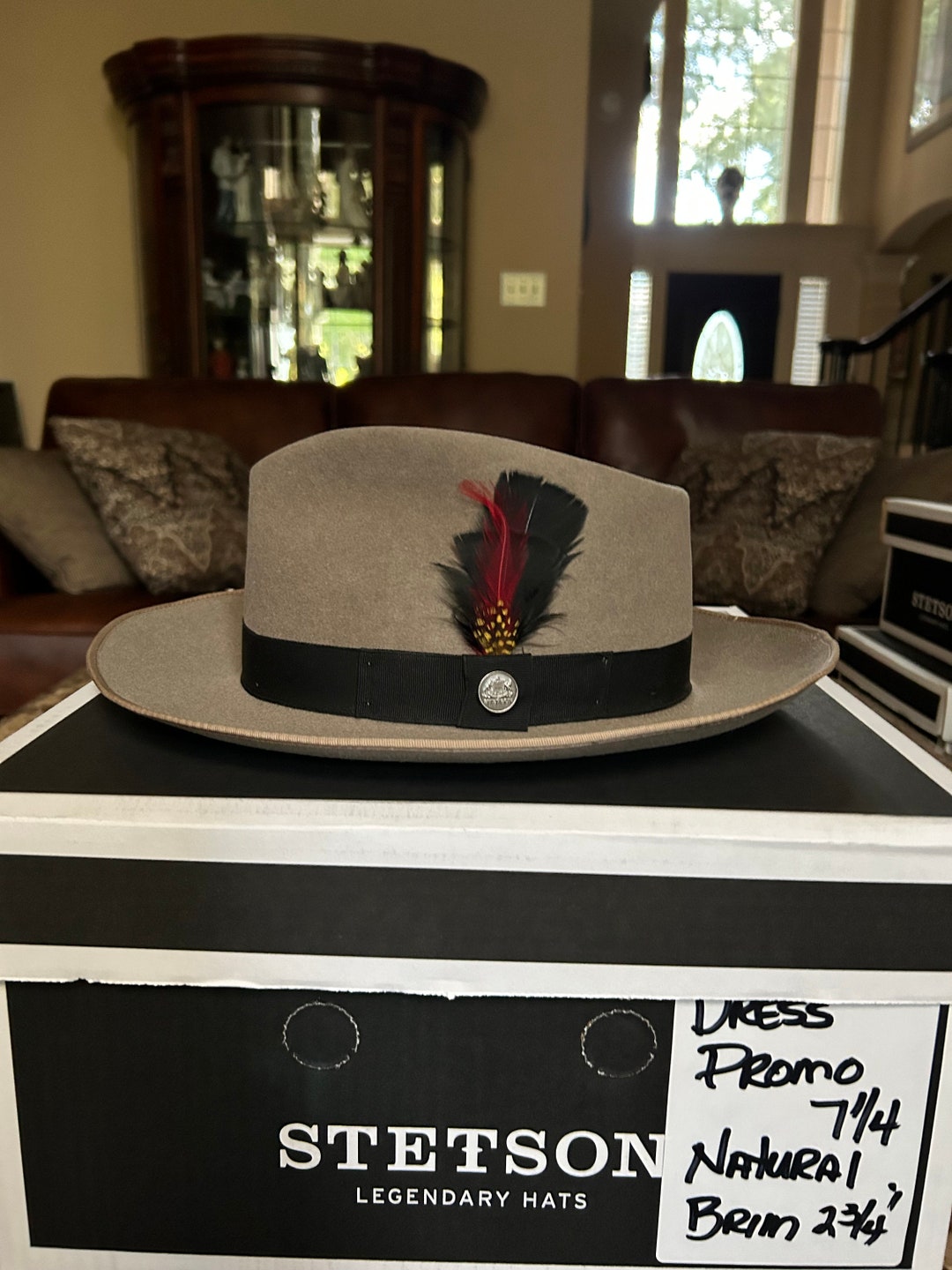 Stetson Dress Promo Natural 7 1/4 Classic Profile - Etsy