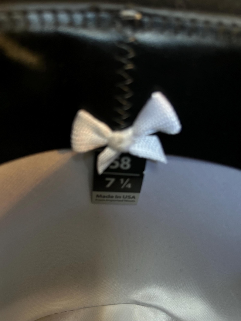 Stetson "amish" Open Crown Promo Black 7 1/4 "wyatt Earp" Style! - Etsy