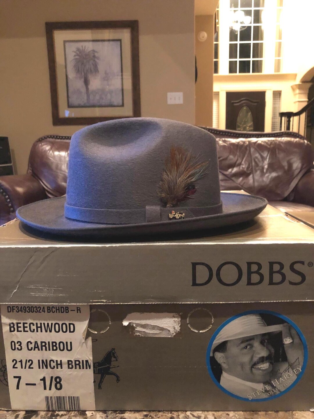 Dobbs Beechwood Caribou 7 1/8 Great Fedora! - Etsy