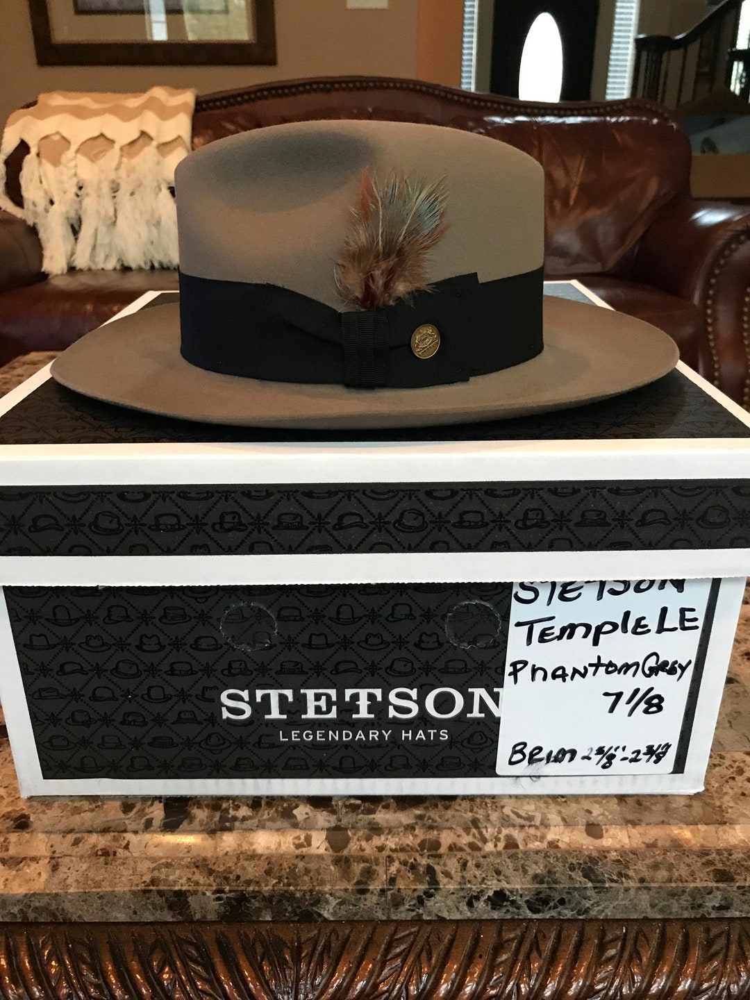 Stetson temple Le Excellent Quality 100% Beaver - Etsy