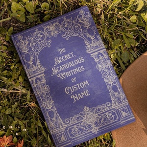 Victorian Style Journal Elegant Hardcover Vintage Inspired Notebook - Etsy