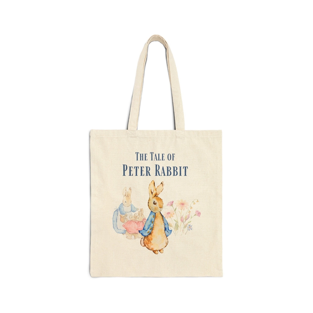 Peter Rabbit Tote Bag | Beatrix Potter Children's Book Lover Gift ...