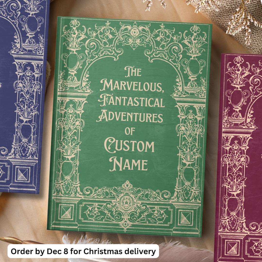 Personalized Journal | Vintage Style Diary Gift for Women or Men ...