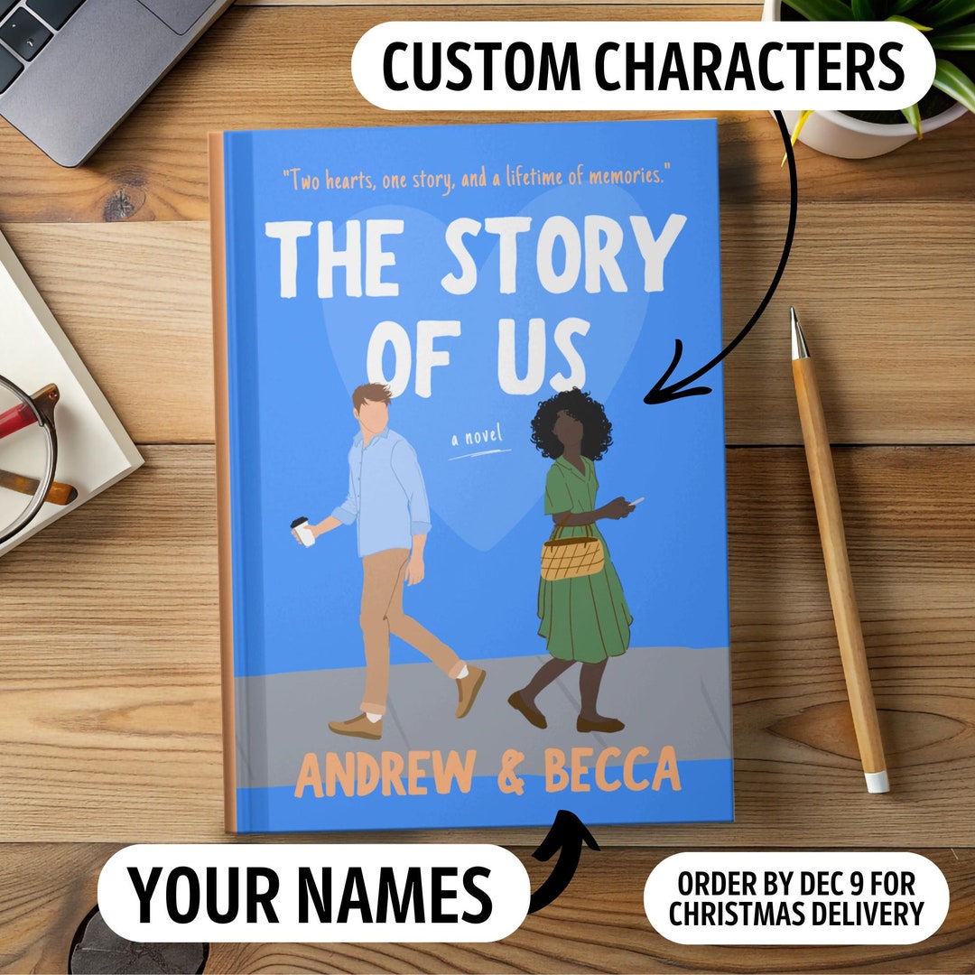 Personalized Journal for Couple | the Story of Us | Custom Romance ...