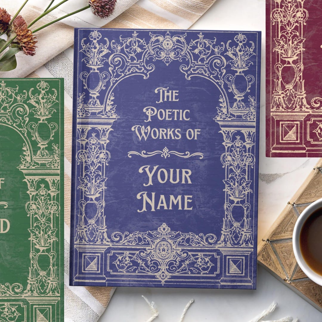 Personalized Poetry Journal Custom Poetry Book Personalized Notebook ...