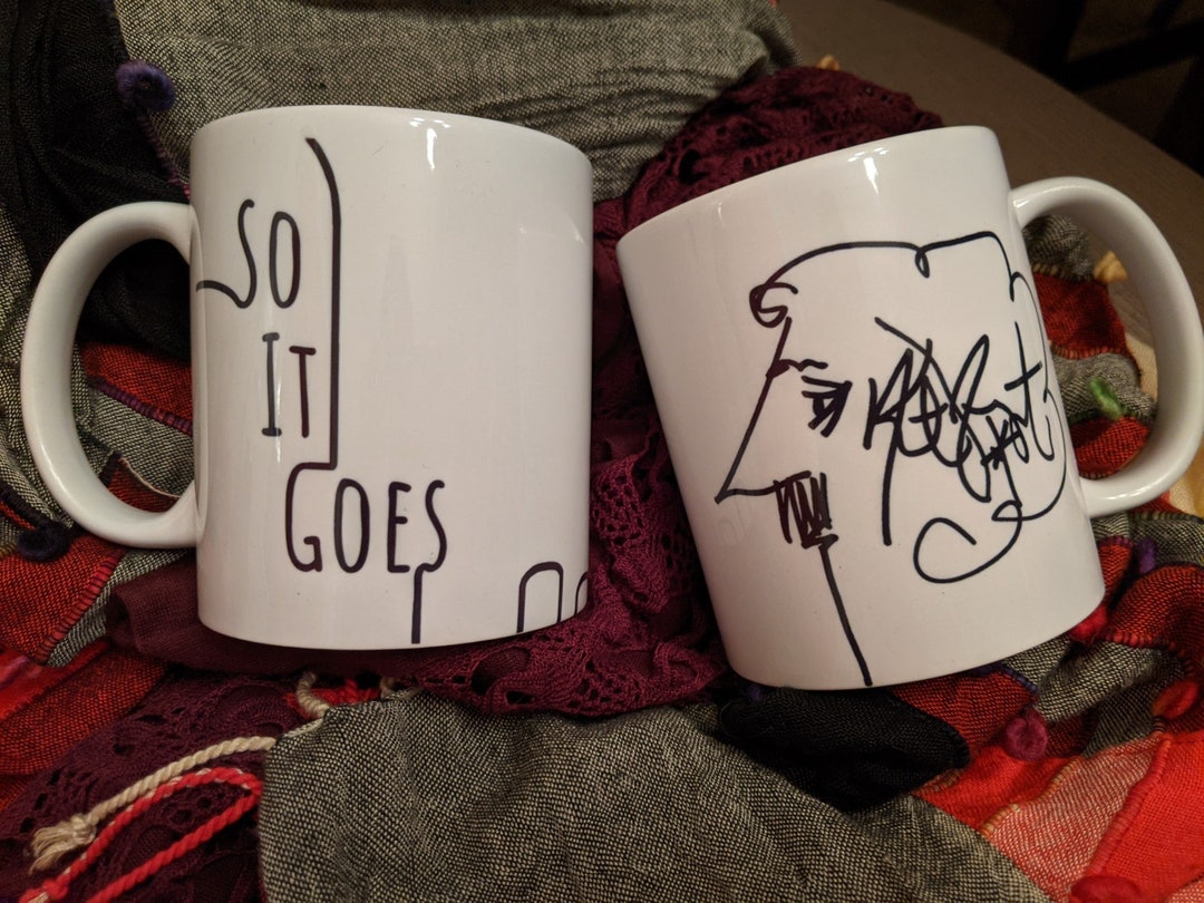 Kurt Vonnegut Signature Literature Slaughterhouse Five Mug - Etsy