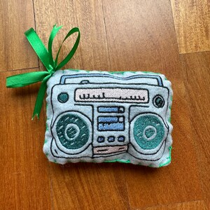 90s Nostalgia Embroidered Felt Ornament, Christmas Decorations, Gifts ...