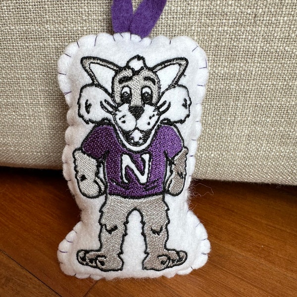 Willie the Wildcat Northwestern - Etsy