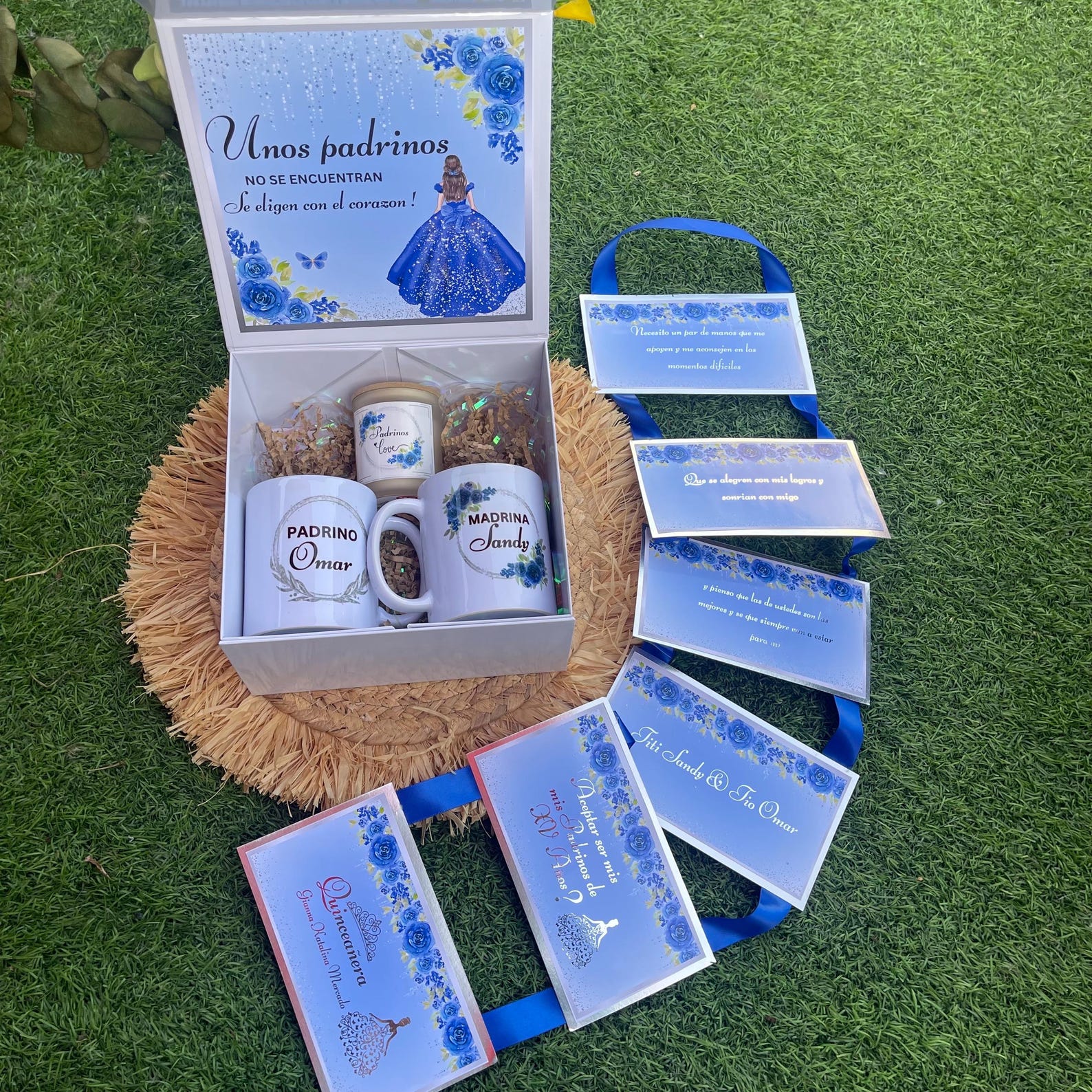 Padrinos Proposal Gift Box ,/XV Años / Caja Personalizada Para ...