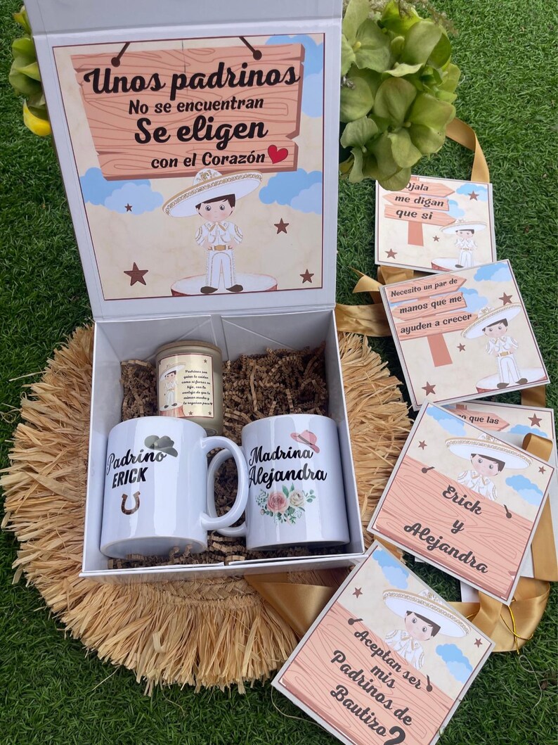 Padrinos Proposal Gift Box - Etsy