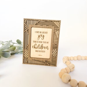 Scripture Sign Children Walk in Truth LDS Sign Scripture Quote 3 John 1 ...