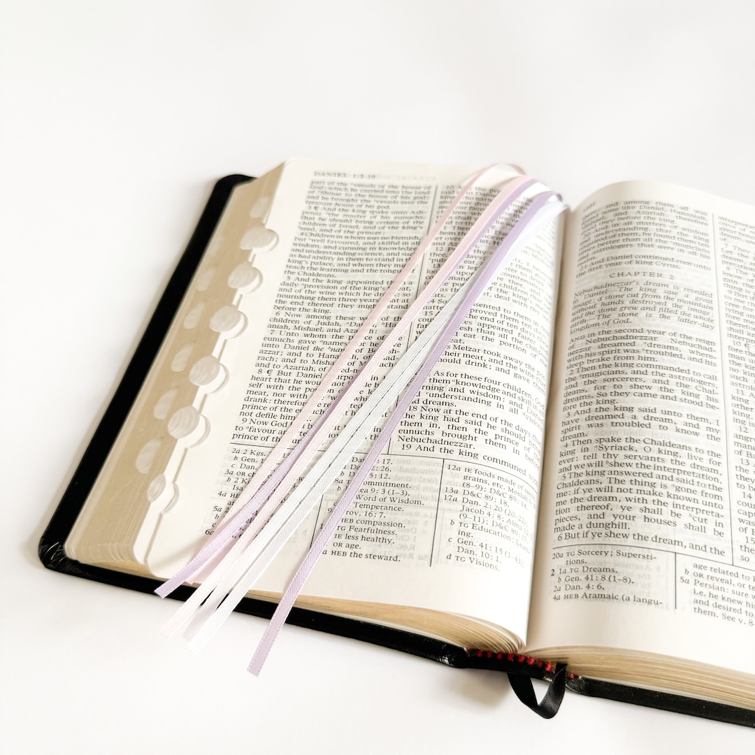 Scripture Ribbons | Customizable | Bookmark | Bible Ribbons | LDS - Etsy