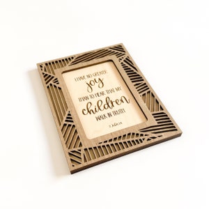 Scripture Sign Children Walk in Truth LDS Sign Scripture Quote 3 John 1 ...