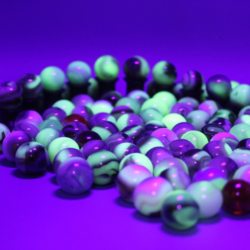 Uranium Marbles - Etsy